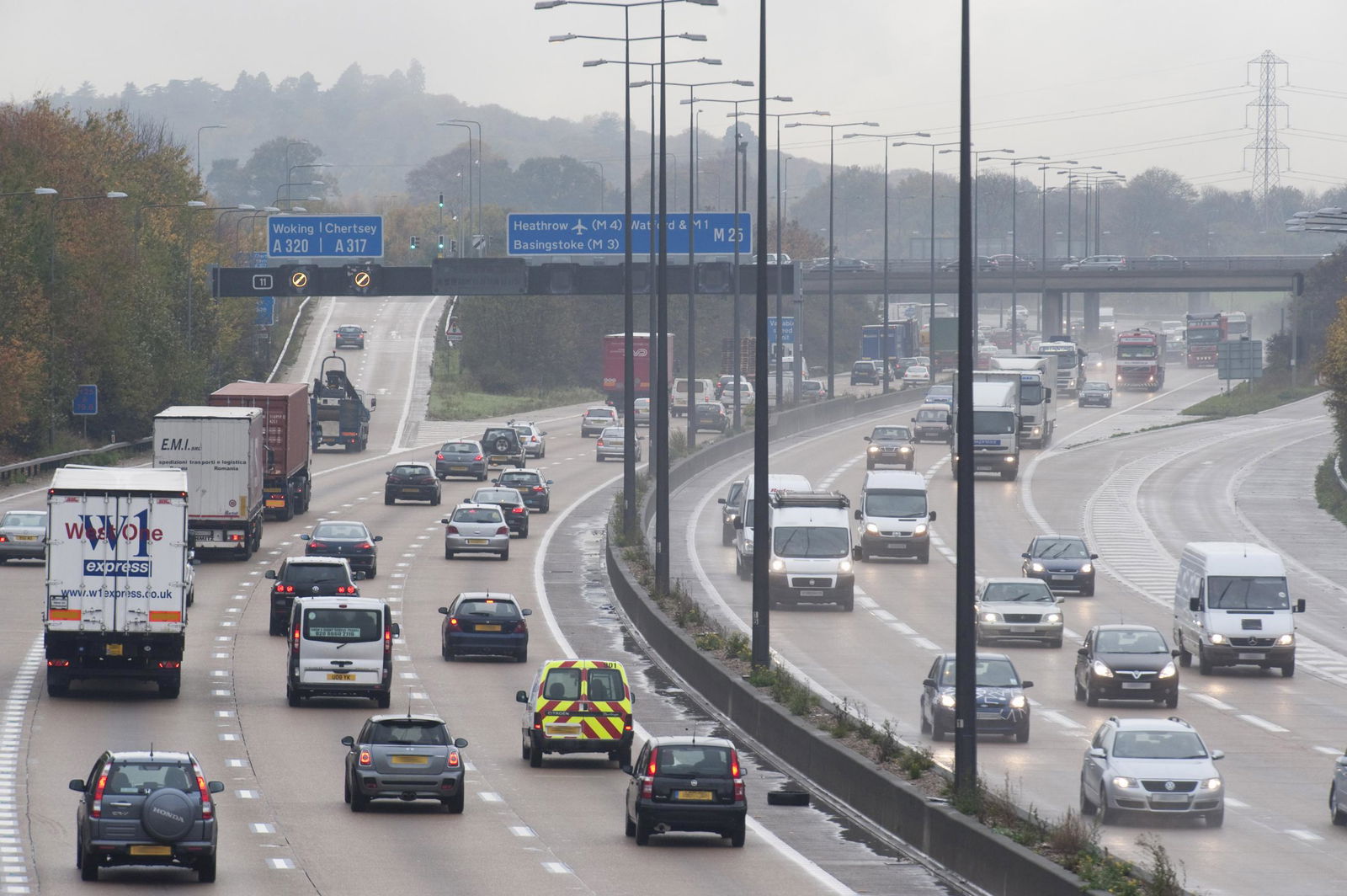 M25 hard shoulder improvements | Wrekin